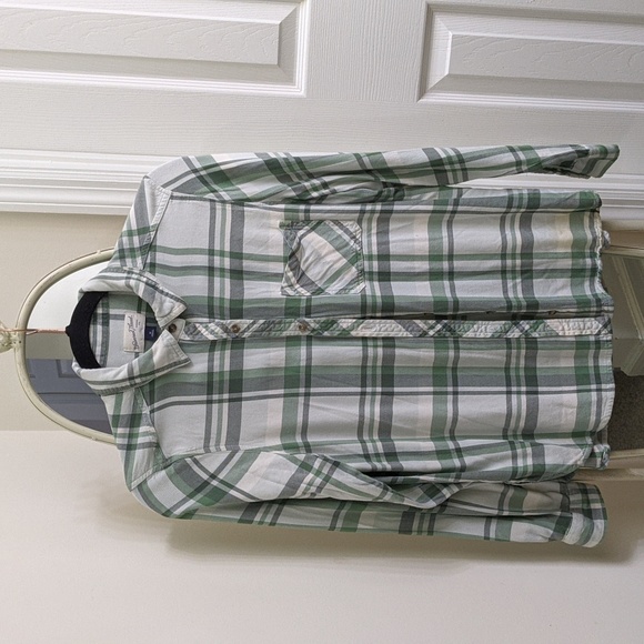 Universal Thread | Tops | Universal Thread Mint Womens Flannel Shirt ...